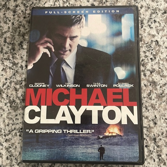 Media | Michael Clayton Dvd George Clooney Tom Wilkinson Tilda Swinton ...